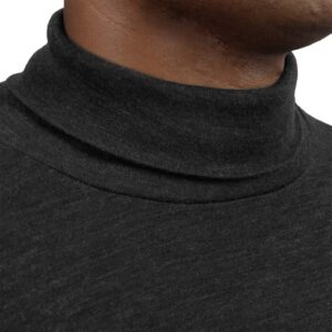 Minus33 Merino Wool 712 Kinsman Midweight Turtleneck Black Large