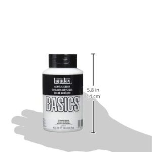 Liquitex BASICS Acrylic Paint, 13.5oz Squeeze Bottle, Titanium White