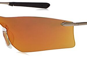 MCR Safety Glasses T411R Rubicon T4 Fire Mirror Lens with UV Protection and Scratch Resistant Coating, 1 Pair