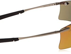 MCR Safety Glasses T411R Rubicon T4 Fire Mirror Lens with UV Protection and Scratch Resistant Coating, 1 Pair