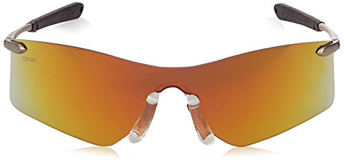 MCR Safety Glasses T411R Rubicon T4 Fire Mirror Lens with UV Protection and Scratch Resistant Coating, 1 Pair