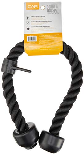 CAP Barbell Deluxe Tricep Rope , Black