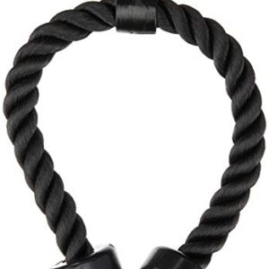 CAP Barbell Deluxe Tricep Rope , Black