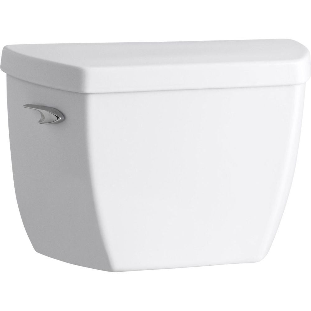 KOHLER K-4645-0 Highline Classic Toilet Tank, Pressure Lite Toilet Tank, Tank for Toilet, 1.6 GPF, White