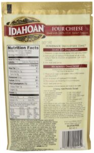 idahoan four cheese mashed potatoes, 4 oz