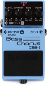 boss ceb-3 bass chorus pedal