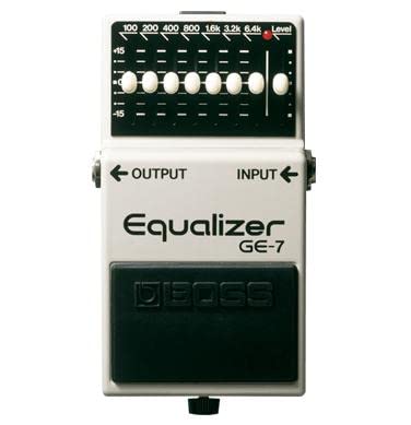 Boss GE-7 7-band EQ Pedal