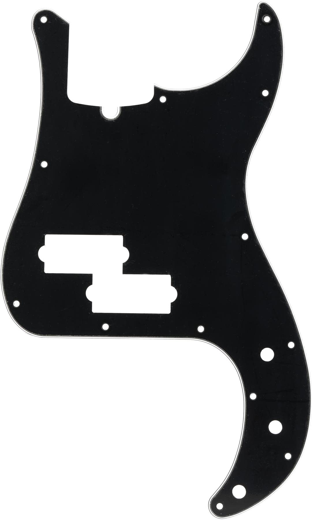 Fender Standard Precision Bass Pickguard,13 Hole, 3-Ply - Black