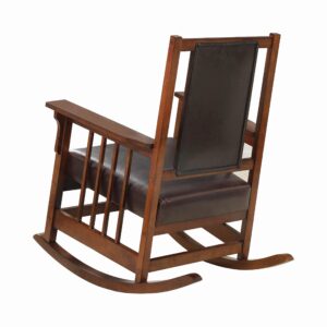 Coaster Home Furnishings CO- Rocking Chair, Tobacco & Dark Brown (600058)