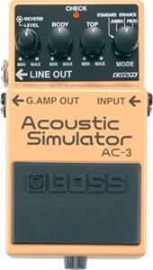 boss ac-3 acoustic simulator pedal