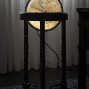 Replogle Globes Lancaster Illuminated Globe, Antique Ocean, 12-Inch Diameter, Large, Off- White