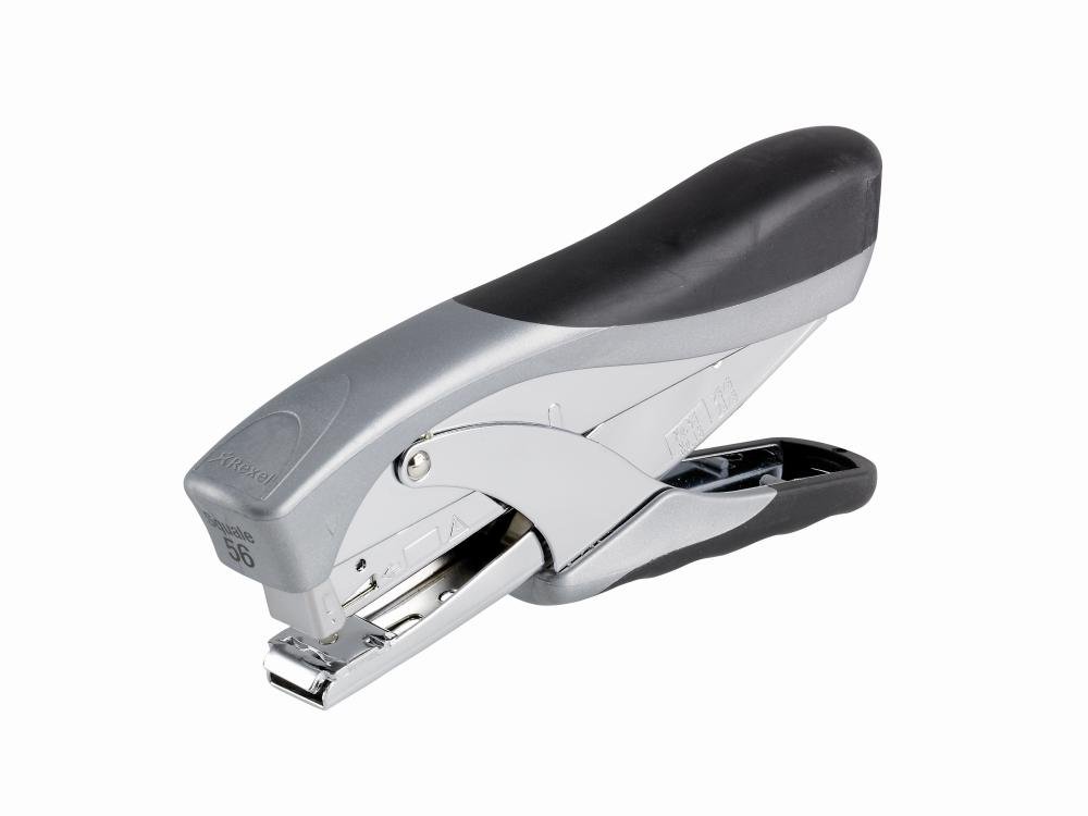 Rexel Office 56 Plier Stapler 50mm Throat Depth Silver (25 Sheet Capacity)