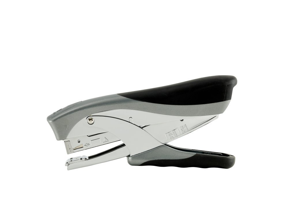 Rexel Office 56 Plier Stapler 50mm Throat Depth Silver (25 Sheet Capacity)