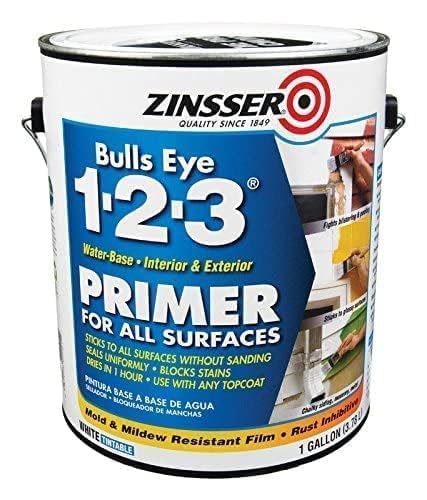 Zinsser 2001 Primer Sealer & Stain Killer Bulls Eye, 1-2-3 Quart (Pack Of 4)