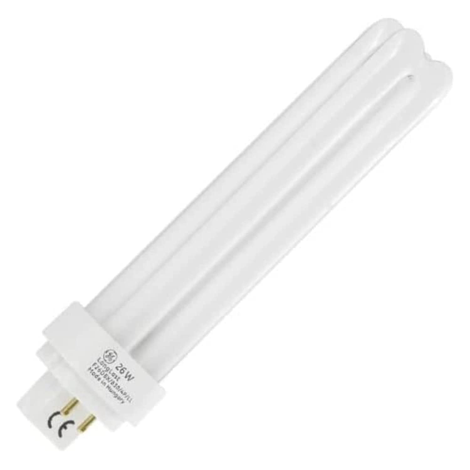 OSRAM 012230 - DULUX D/E 26W/827 G24Q-3 FS1 Double Tube 4 Pin Base Compact Fluorescent Light Bulb