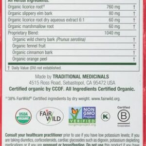 Traditional Medicinals Organic Throat Coat Tea, 16 ct