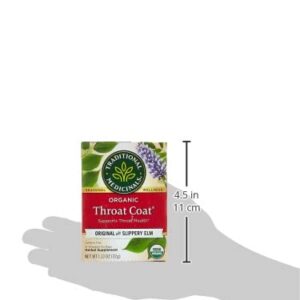 Traditional Medicinals Organic Throat Coat Tea, 16 ct