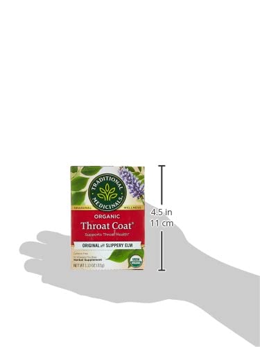 Traditional Medicinals Organic Throat Coat Tea, 16 ct