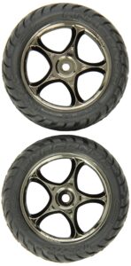 traxxas 2479a tires and wheels assembled, front, bandit, 2-piece, 111-pack