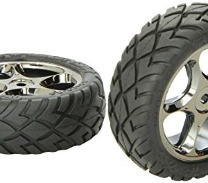 Traxxas 2479A Tires and Wheels Assembled, Front, Bandit, 2-Piece, 111-Pack