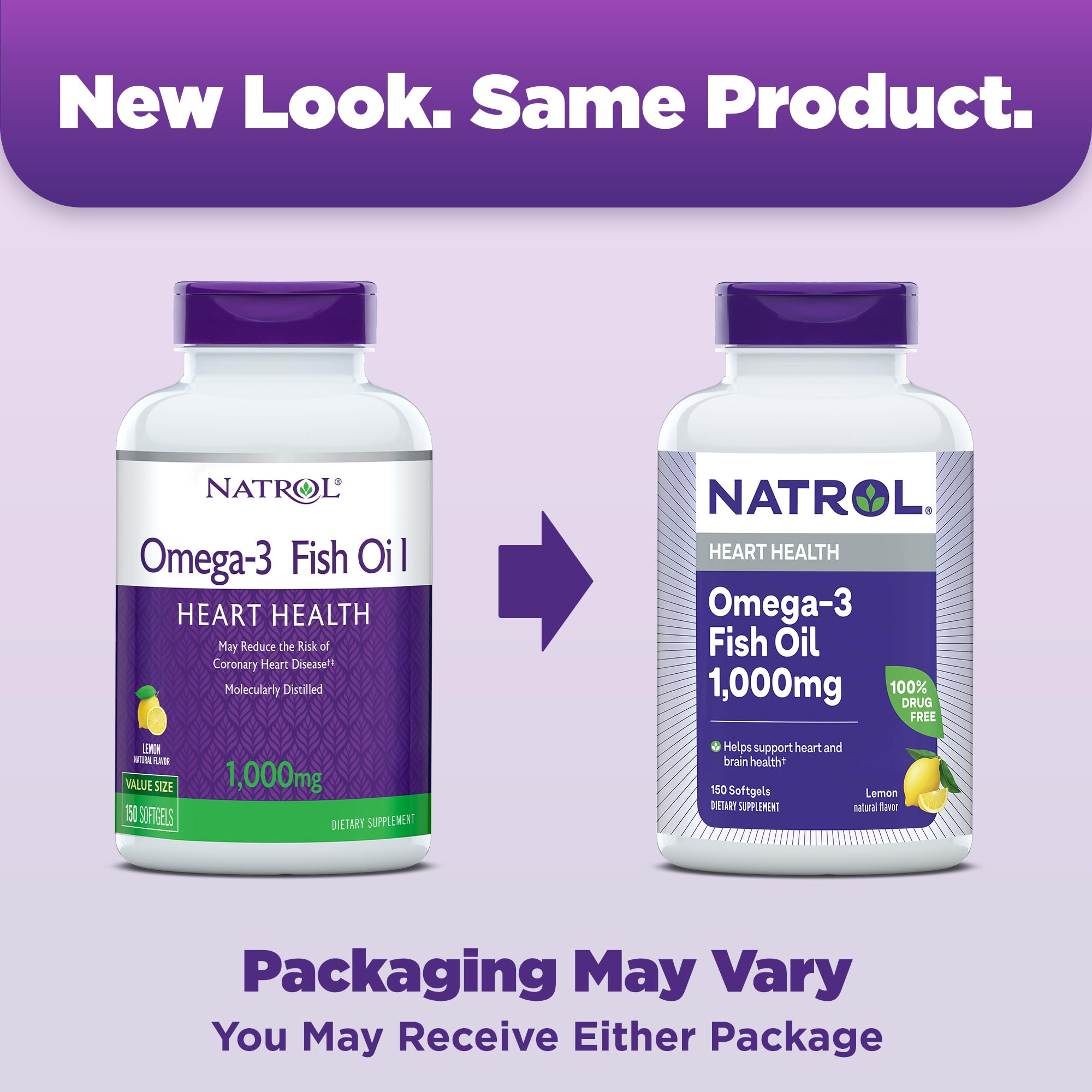 Omega-3 1000mg Natrol 150 Softgel