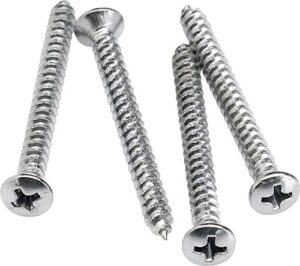 fender neck mounting screws - chrome