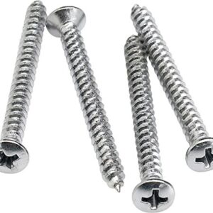 Fender Neck Mounting Screws - Chrome