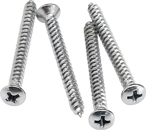 Fender Neck Mounting Screws - Chrome