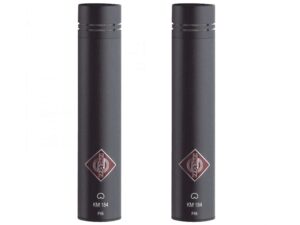 neumann km 184 mt stereo set condenser microphone,matte black