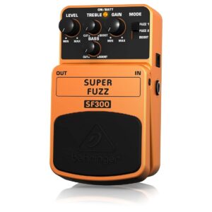 Behringer Super Fuzz SF300 3-Mode Distortion Effects Pedal