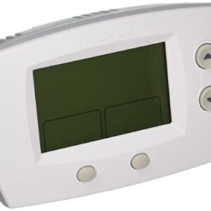 Honeywell TH5220D1029 Focuspro 5000 Non-Programmable 2 Heat and 2 Cooling Thermostat, Large Screen, Multicolored