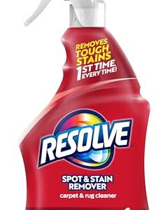 Resolve Carpet and Rug Cleaner Spray, Spot & Stain Remover, Carpet Cleaner Spray, Carpet Cleaner, 22 Ounce