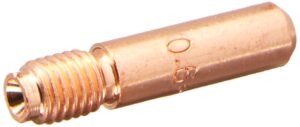 forney 60164 contact tip for mig welding, hobart or miller, .023/.025, 3-pack,copper