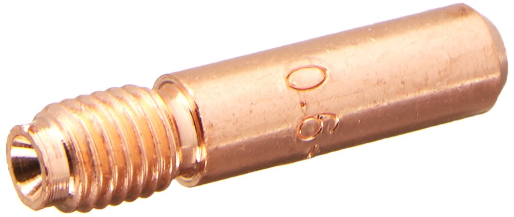 Forney 60164 Contact Tip for Mig Welding, Hobart or Miller, .023/.025, 3-Pack,Copper