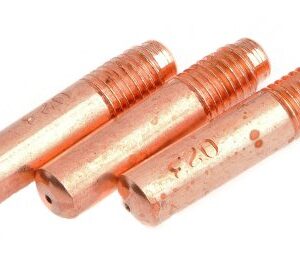 Forney 60164 Contact Tip for Mig Welding, Hobart or Miller, .023/.025, 3-Pack,Copper