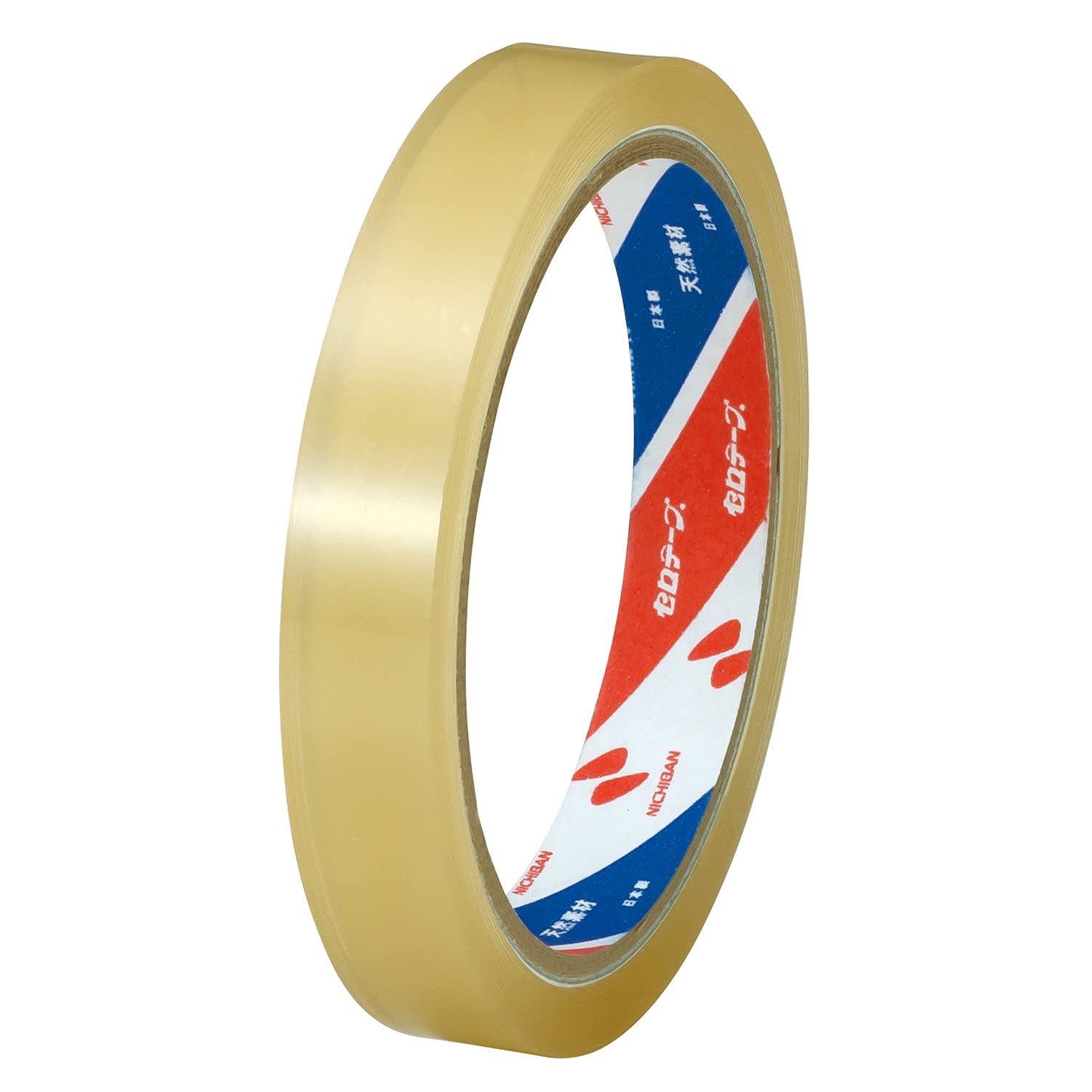 Nichiban CT-15355P Cellophane Tape, Large Roll, 0.6 inches (15 mm) x 12.8 ft (35 m), 5 Rolls