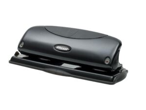 rexel 4 hole punch black p425 2100755