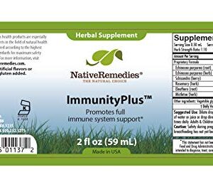 Native Remedies Immunity Plus, UTI-Clear and Triple Complex UT-Tonic 2 fl oz (each)