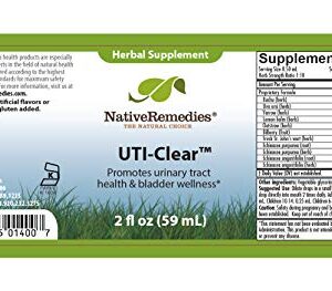 Native Remedies Immunity Plus, UTI-Clear and Triple Complex UT-Tonic 2 fl oz (each)