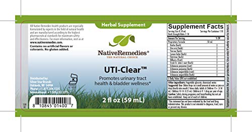 Native Remedies Immunity Plus, UTI-Clear and Triple Complex UT-Tonic 2 fl oz (each)