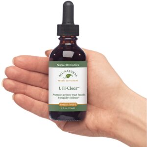 Native Remedies UTI-Clear for Urinary Tract and Bladder Health, 59 ml