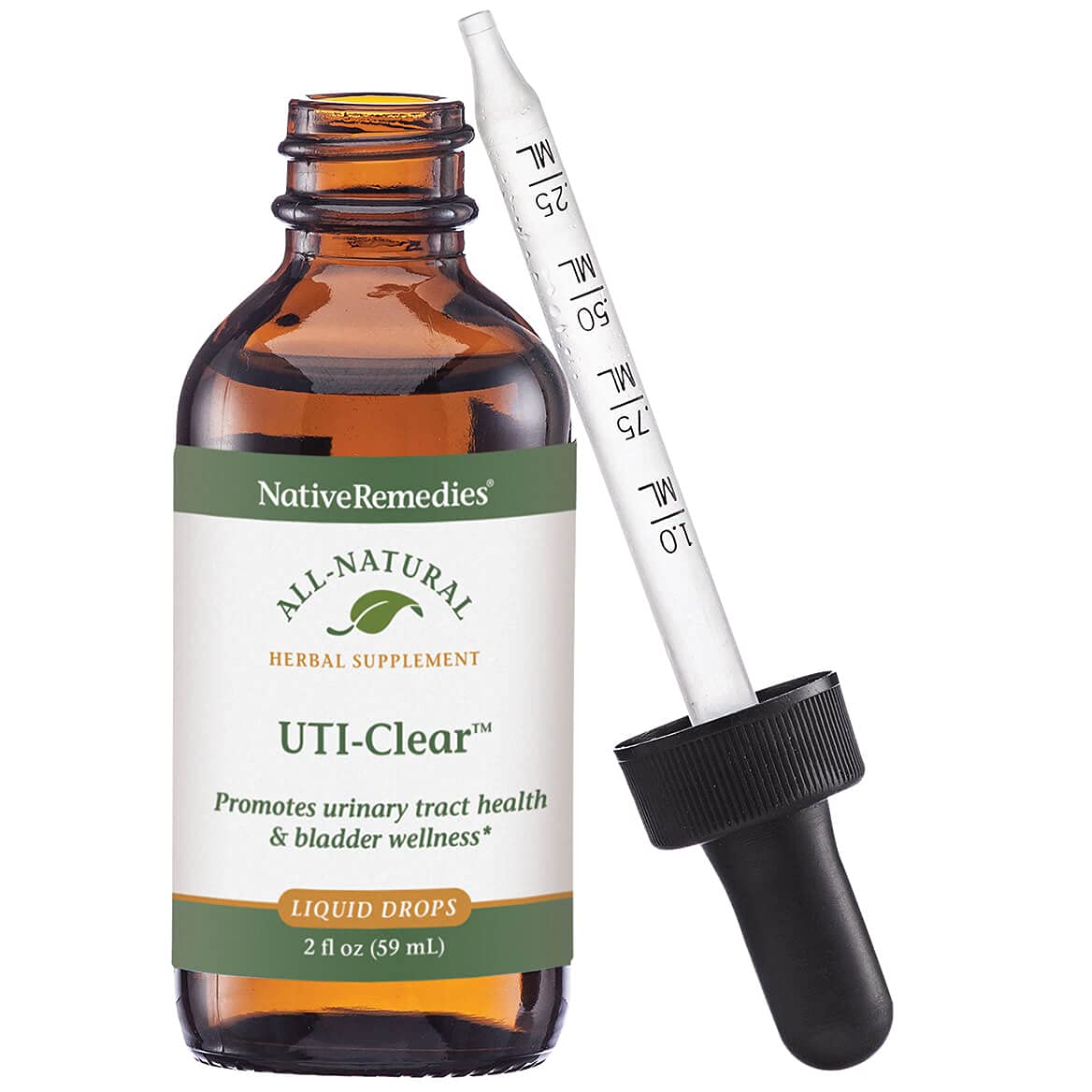 Native Remedies UTI-Clear for Urinary Tract and Bladder Health, 59 ml