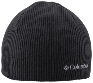 columbia whirlibird watch cap beanie, black/columbia grey, one size