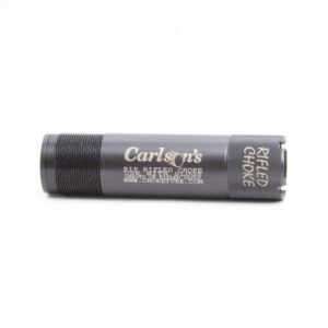 carlsons choke tubes 12 gauge for browning invector plus [ rifled | 0.730 diameter ] blued steel | rifled choke tube | made in usa