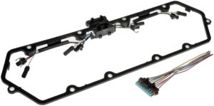 dorman 615-201 engine valve cover gasket compatible with select ford / ic corporation / international models , black, left, right