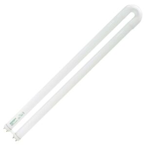 sylvania 22.5" 31w curvalume u-bend fluorescent lamp, 3500k bright white, 1 pack