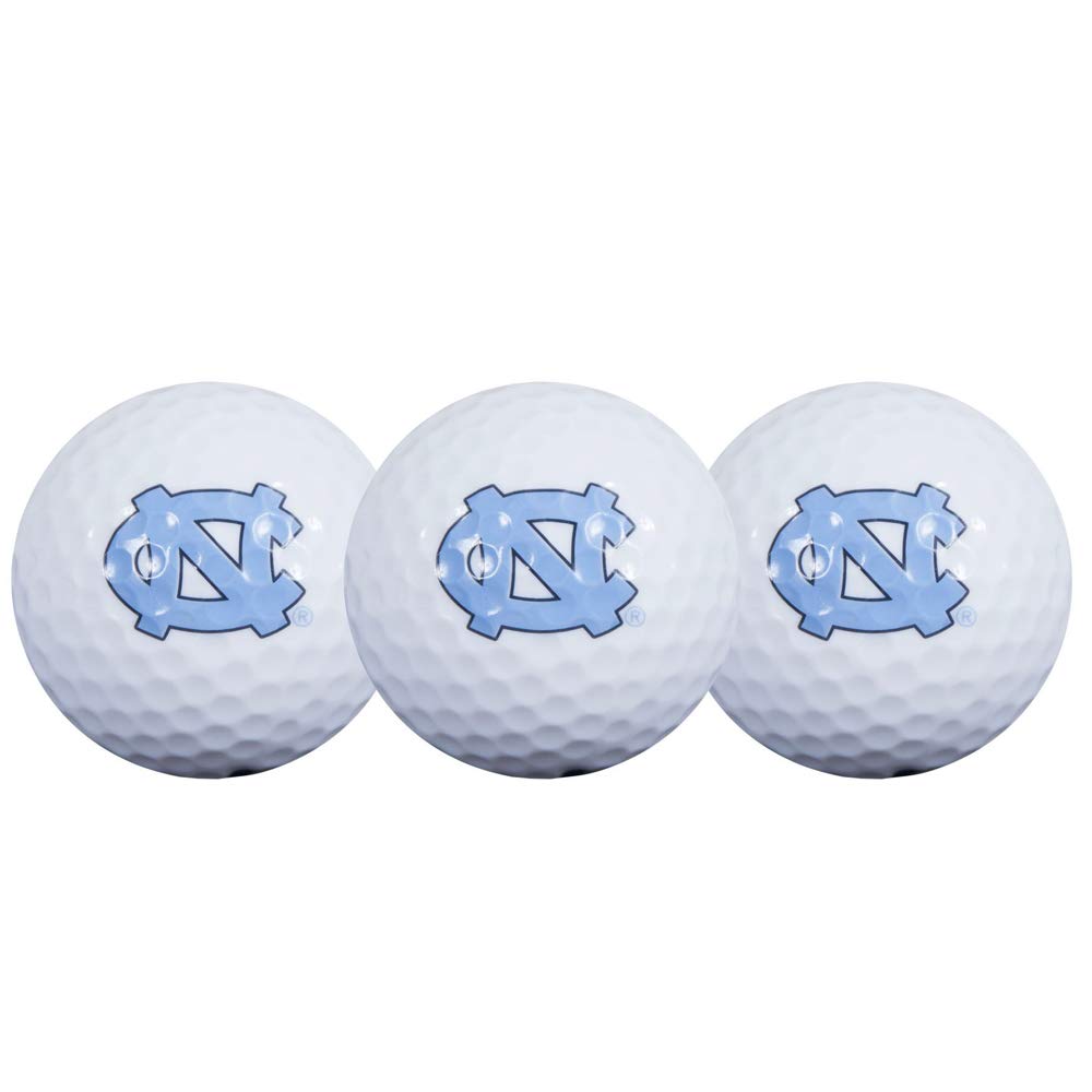 Team Effort North Carolina Tar Heels Golf Ball 3 Pack