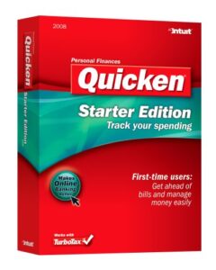 quicken 2008 starter edition [old version]