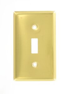 leviton 81001-pb bs wp 1g tgl polished finish std size