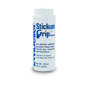 mueller stickum grip powder 1.25 oz shaker - fast & easy application! #490751